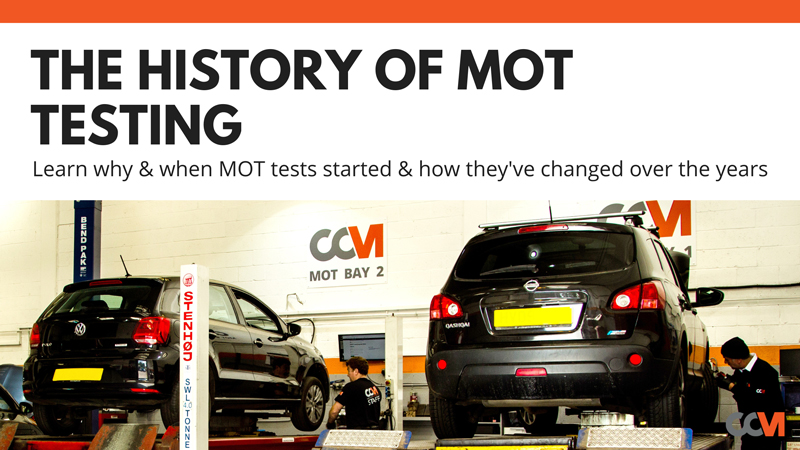 The History of MOT Testing | CCM Help | CCM Blog